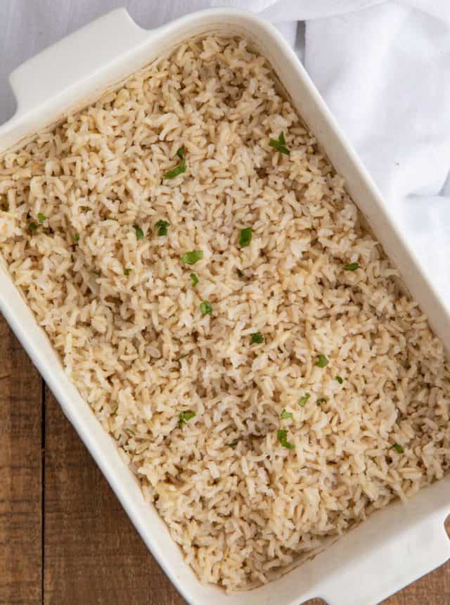 Chinese Steamed Rice - Dinner, then Dessert