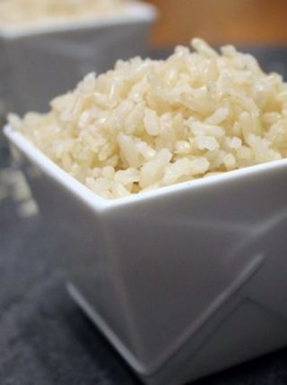 Chinese Steamed Rice - Dinner, then Dessert