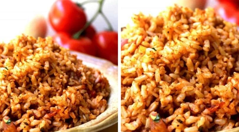 Toasted Mexican Rice - Dinner, then Dessert