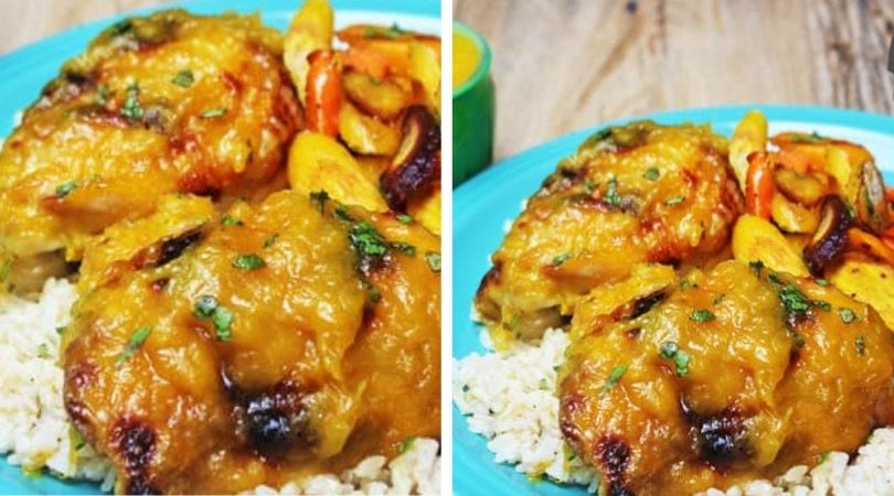 Mango Habanero Preserve Chicken - Dinner, then Dessert