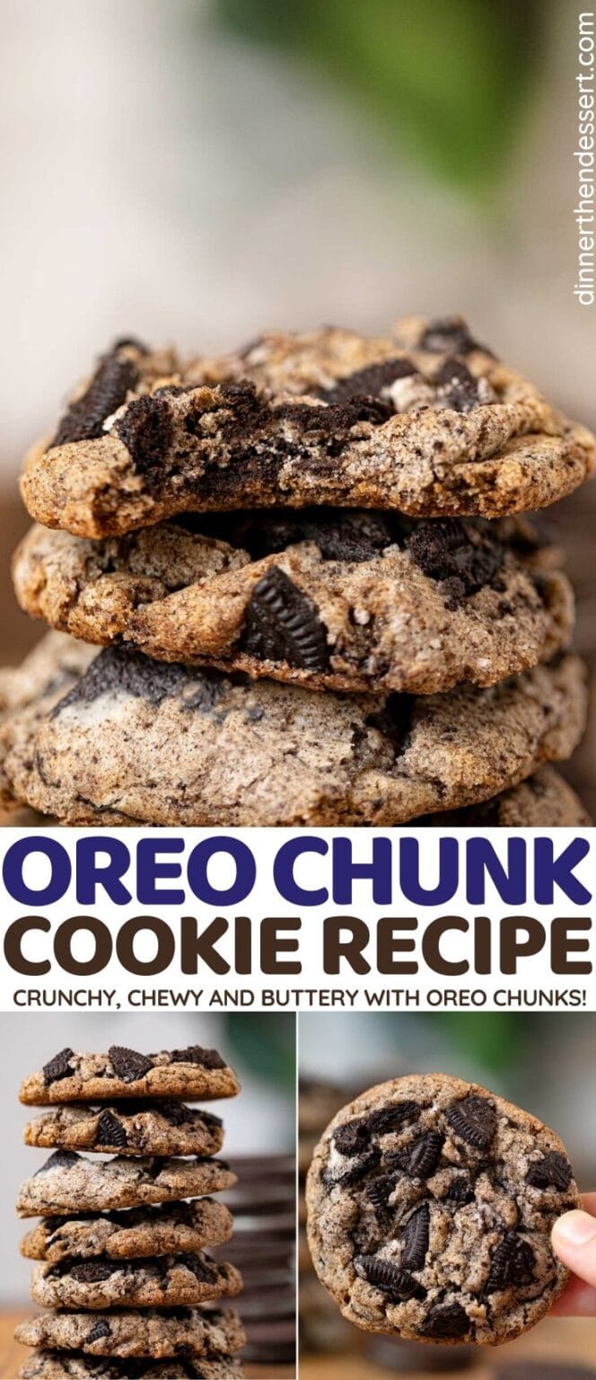 Oreo Chunk Cookies Recipe - Dinner, then Dessert