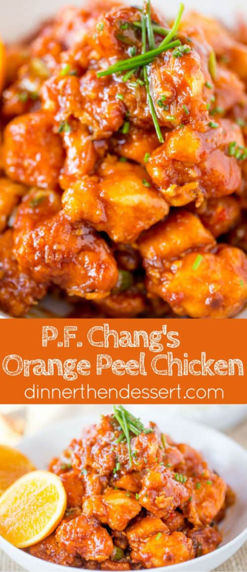 P.F. Chang's Orange Peel Chicken (Copycat) - Dinner, then Dessert