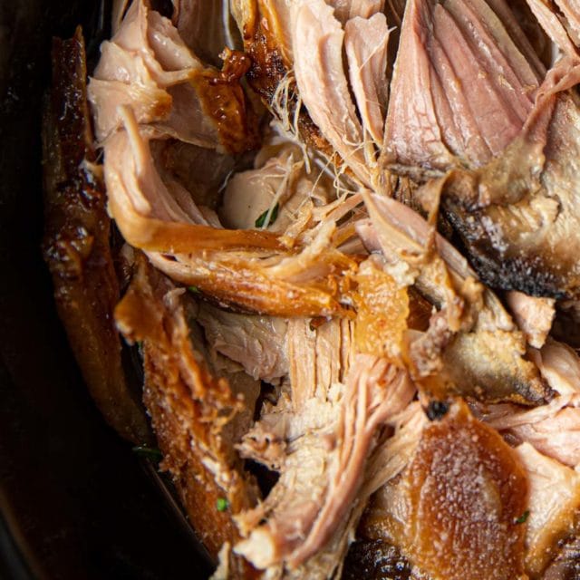 Hawaiian Slow Cooker Kalua Pork Recipe - Dinner, then Dessert