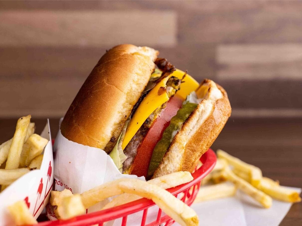 Double Double In N Out Plain