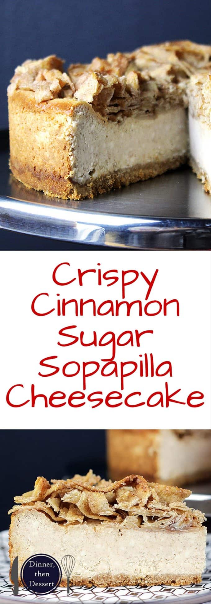 Delicious Sopapilla Cheesecake With Cinnamon - Dinner, Then Dessert