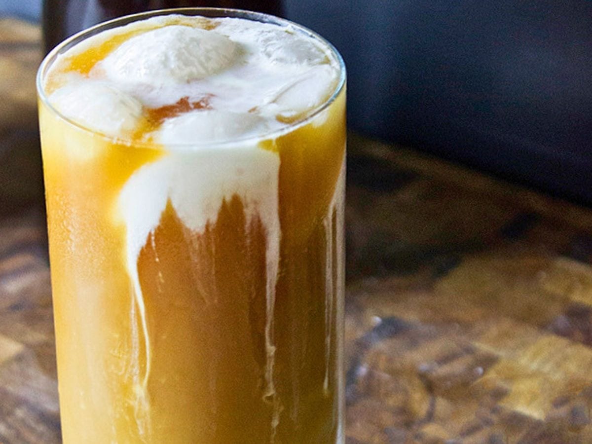 Iced Sea Salt Coffee (Cold Brewed) Recipe - Dinner, then Dessert