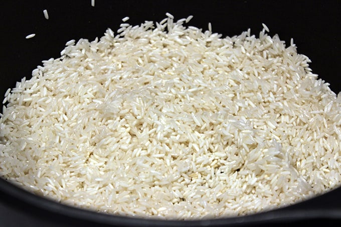 Green Mexican Rice (Arroz Verde) - Dinner, then Dessert