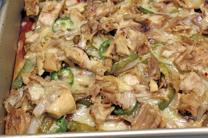 Chicken Enchilada Tamale Bake - Dinner, then Dessert