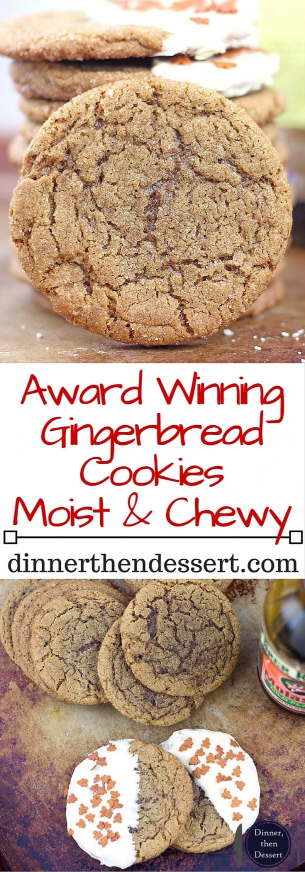 Award Winning Gingerbread Cookies Recipe - Dinner, then Dessert