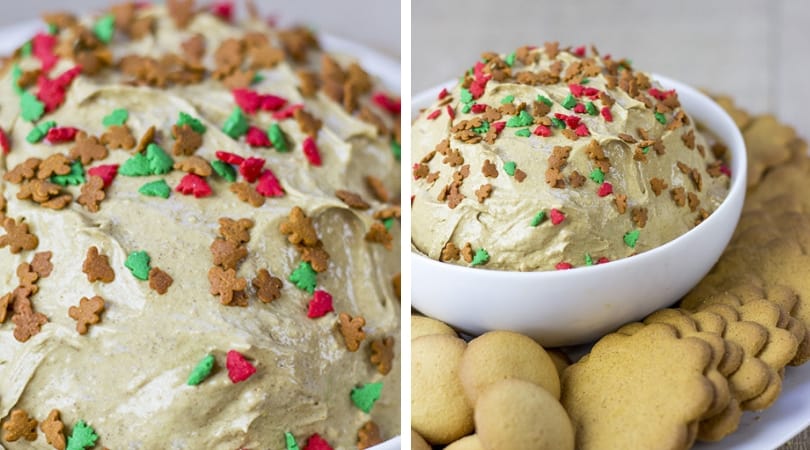 Gingerbread Cheesecake Dip - Dinner, then Dessert