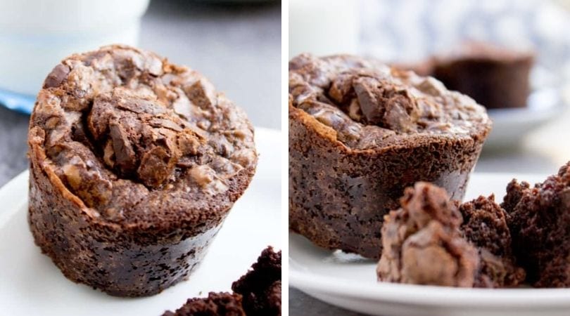 Easy Dark Chocolate Chunk Brownies Recipe - Dinner, then Dessert