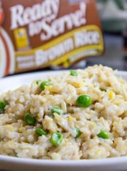 Baked Chicken Brown Rice Vegetable Casserole - Dinner, then Dessert