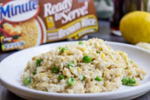 Brown Rice Risotto (One Minute Lunch!) | Dinner, then Dessert