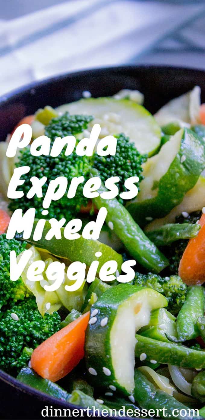 Panda Express Mixed Veggies (Copycat) - Dinner, then Dessert