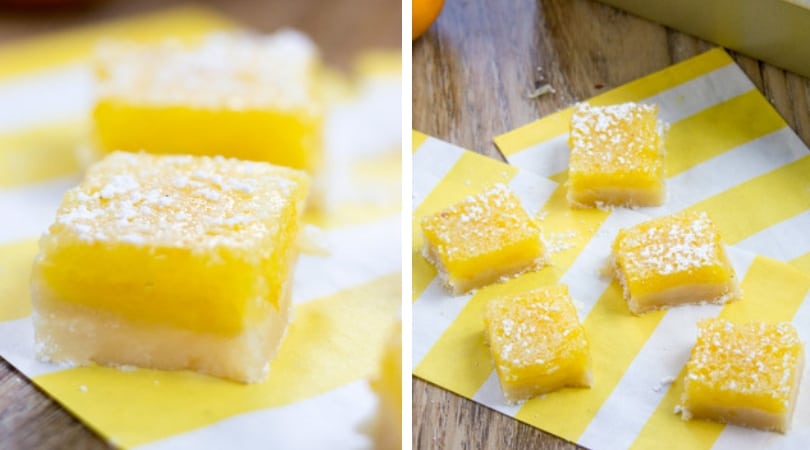 Trader Joe's Classic Lemon Bars - Dinner, then Dessert