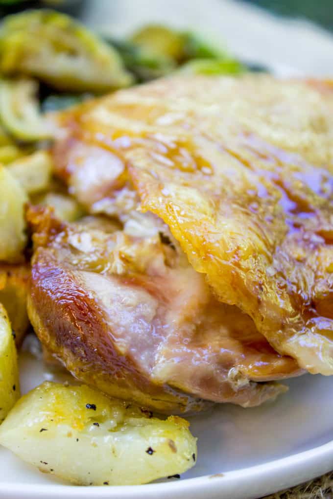 Crispy Slow Cooker Turkey - Dinner, then Dessert