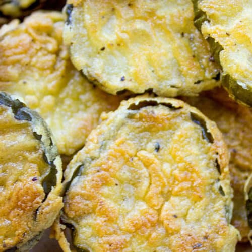 Fried Pickles {Easily Homemade!} | Dinner, then Dessert