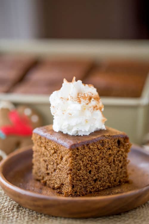 Classic Gingerbread Cake - Dinner, then Dessert