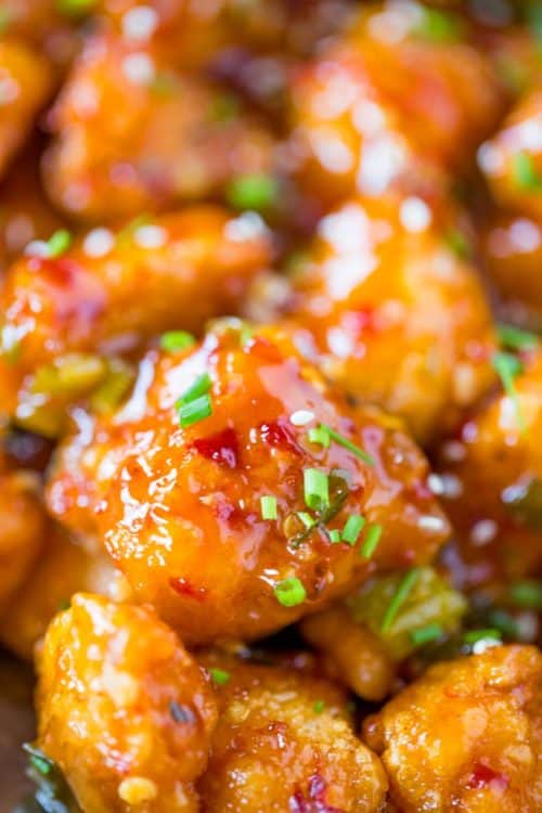 Asian Sweet Chili Chicken - Dinner, then Dessert