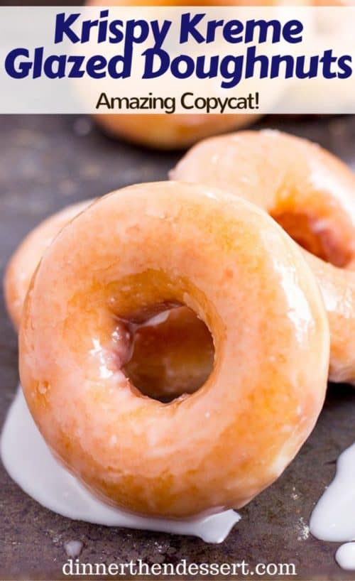 Krispy Kreme Glazed Doughnuts (Copycat) - Dinner, then Dessert