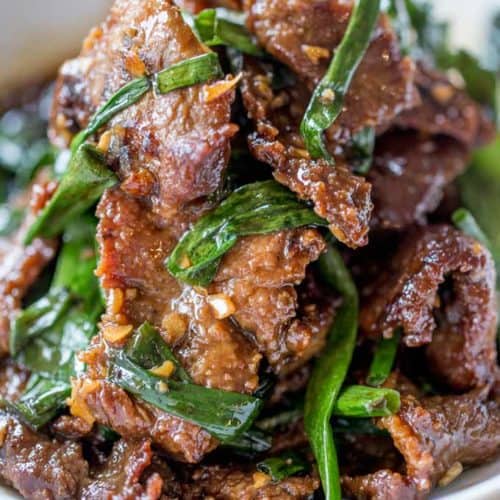 Garlic Hunan Beef Recipe - Dinner, then Dessert