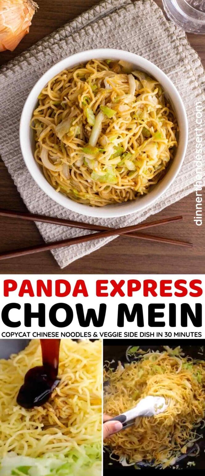 Panda Express Chow Mein (Copycat) Recipe [VIDEO] - Dinner, then Dessert
