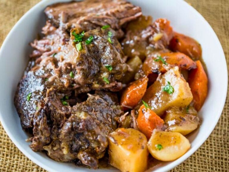 Ultimate Slow Cooker Pot Roast Recipe - Dinner, then Dessert