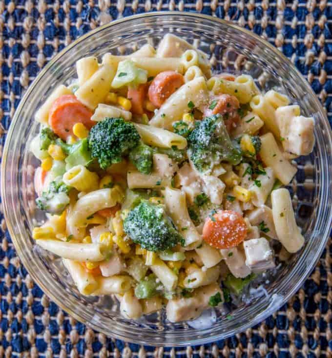 Cheesy Ranch Chicken Puffs - Dinner, then Dessert