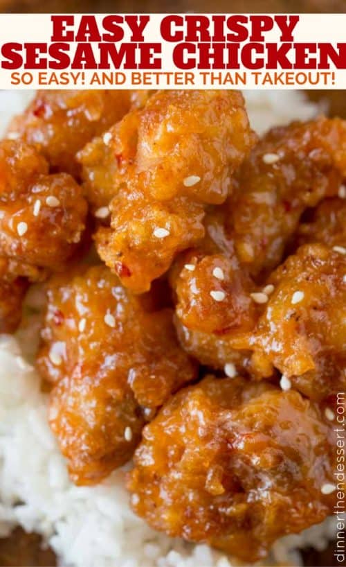 Easy Sesame Chicken [VIDEO] - Dinner, then Dessert