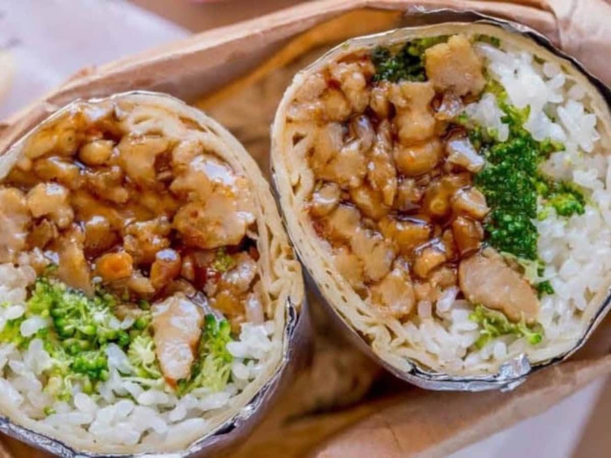 Easy Orange Chicken Burrito Recipe - Dinner, then Dessert