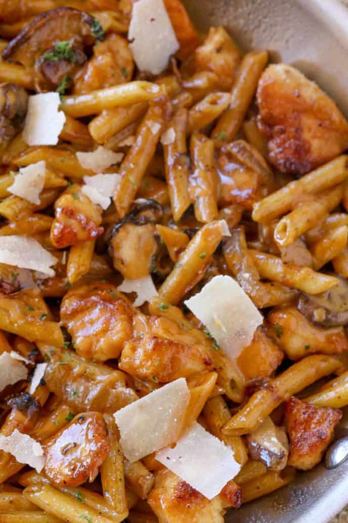 Cheesecake Factory Pasta Da Vinci (Copycat) - Dinner, then Dessert