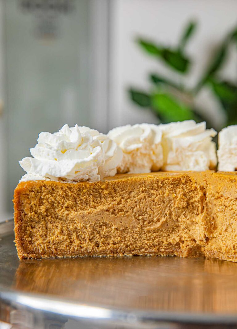 Ultimate Pumpkin Cheesecake Recipe [VIDEO] - Dinner, then Dessert