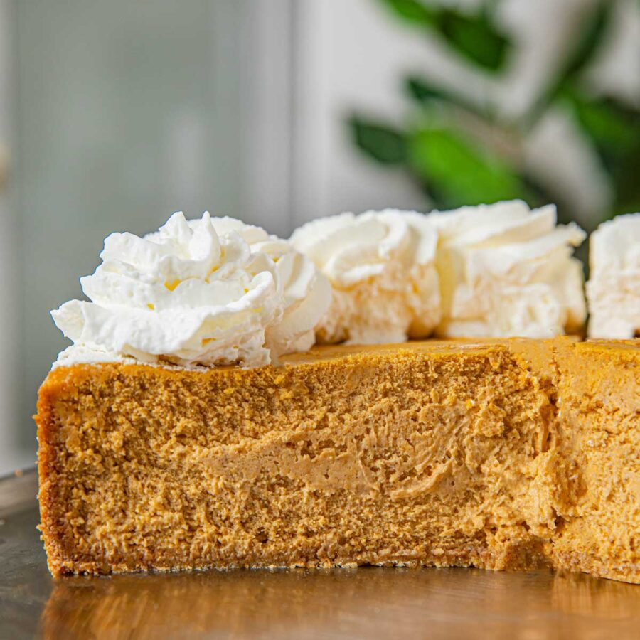 Eggnog Cheesecake Recipe - Dinner, then Dessert