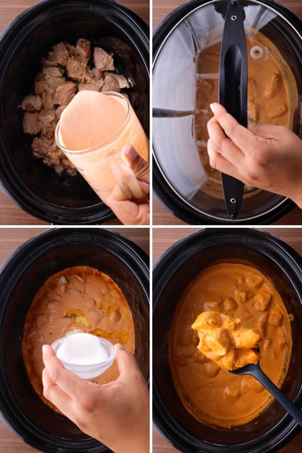 Slow Cooker Indian Butter Chicken [+VIDEO] Dinner, then Dessert