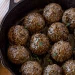 Middle Eastern Meatballs (Kofta Kebabs) - Dinner, then Dessert