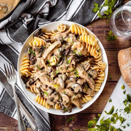 Slow Cooker Pot Roast Beef Stroganoff (Crock Pot) - Dinner, then Dessert