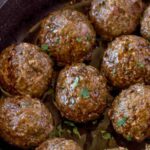 Middle Eastern Meatballs (Kofta Kebabs) - Dinner, then Dessert