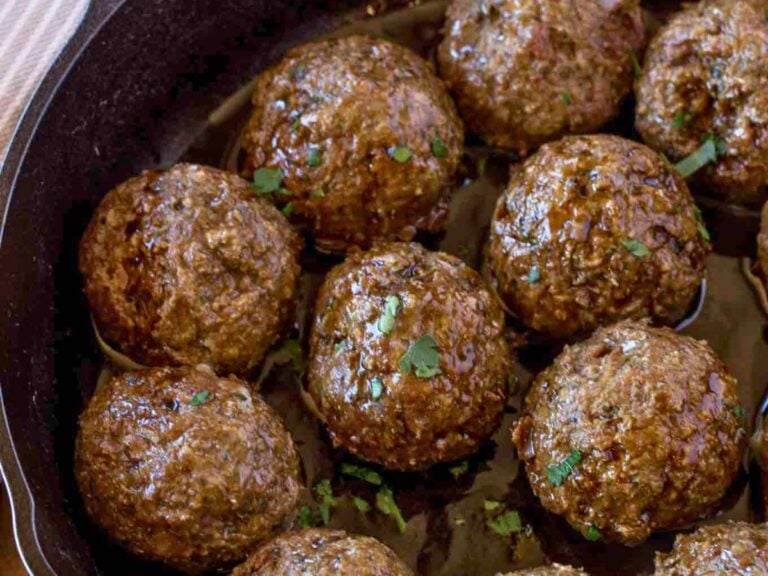 Middle Eastern Meatballs (Kofta Kebabs) - Dinner, then Dessert