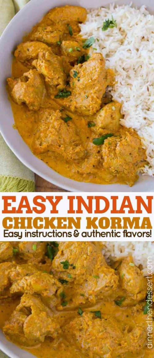 Indian Chicken Korma Recipe [VIDEO] - Dinner, then Dessert