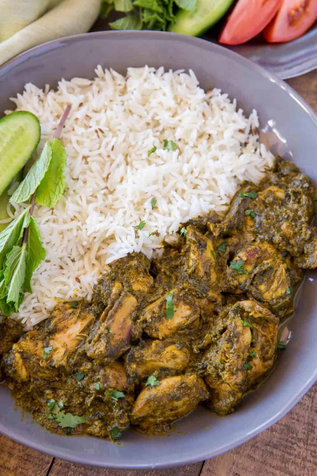 Traditional Chicken Saag Recipe - Dinner, then Dessert