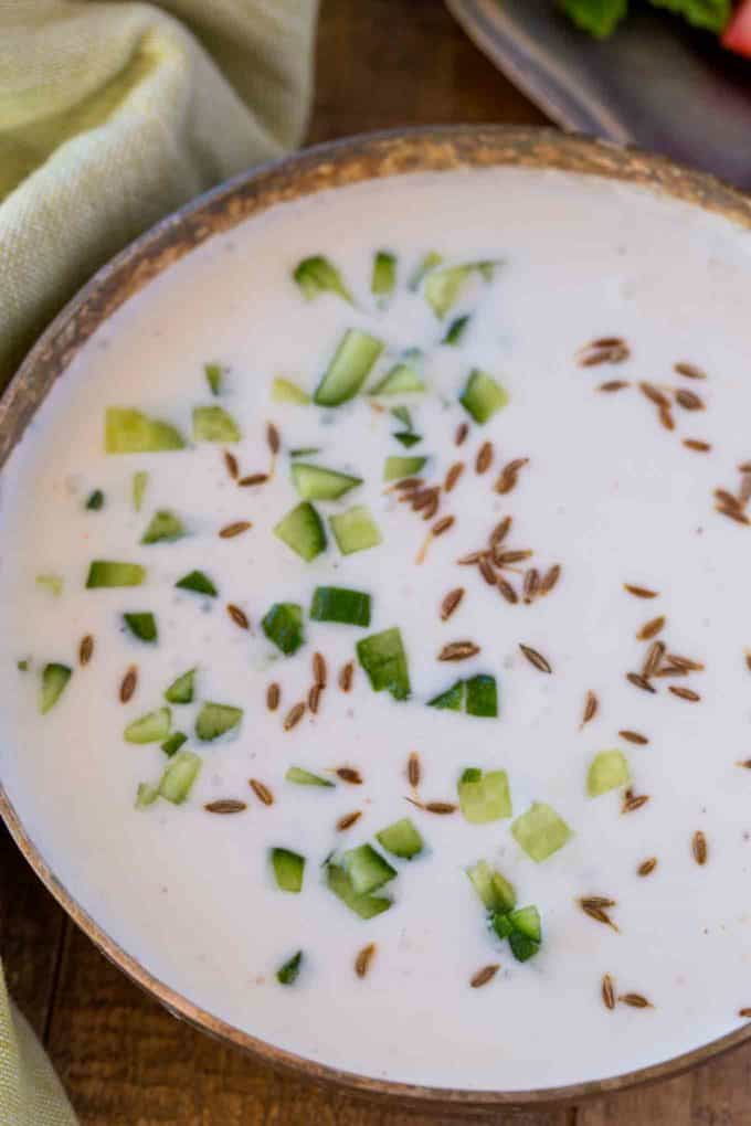 Indian Raita - Dinner, then Dessert