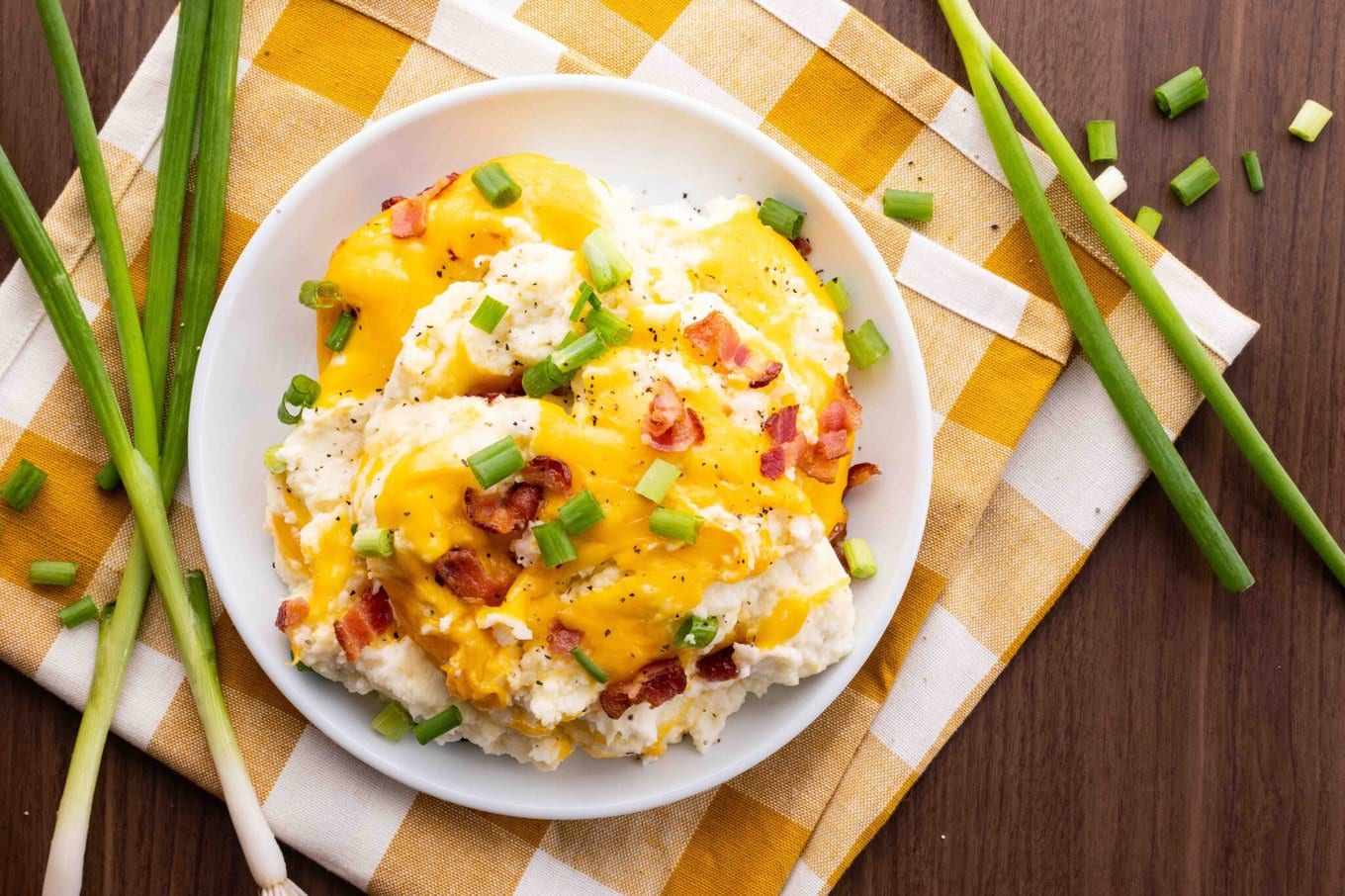 Ultimate Loaded Mashed Potatoes Recipe - Dinner, then Dessert