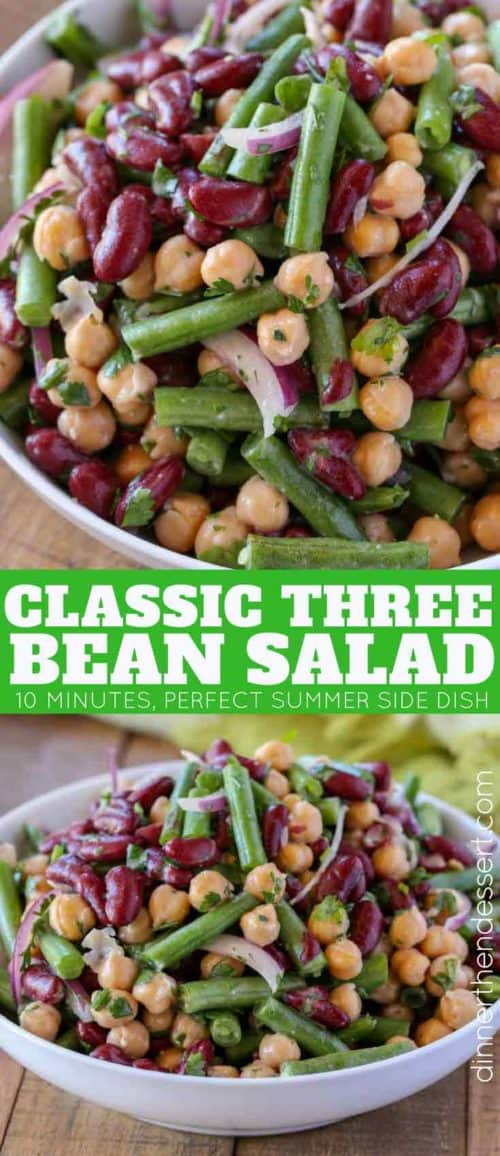 Three Bean Salad Recipe [VIDEO] - Dinner, then Dessert