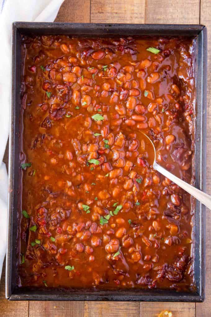 BEST Southern Baked Beans (With BACON!) Recipe [VIDEO] - Dinner, then ...