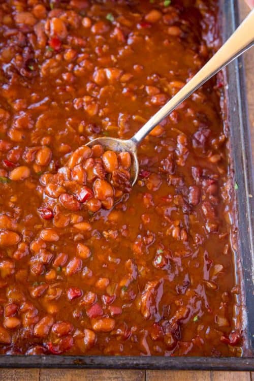 BEST Southern Baked Beans (With BACON!) Recipe [VIDEO] - Dinner, then ...