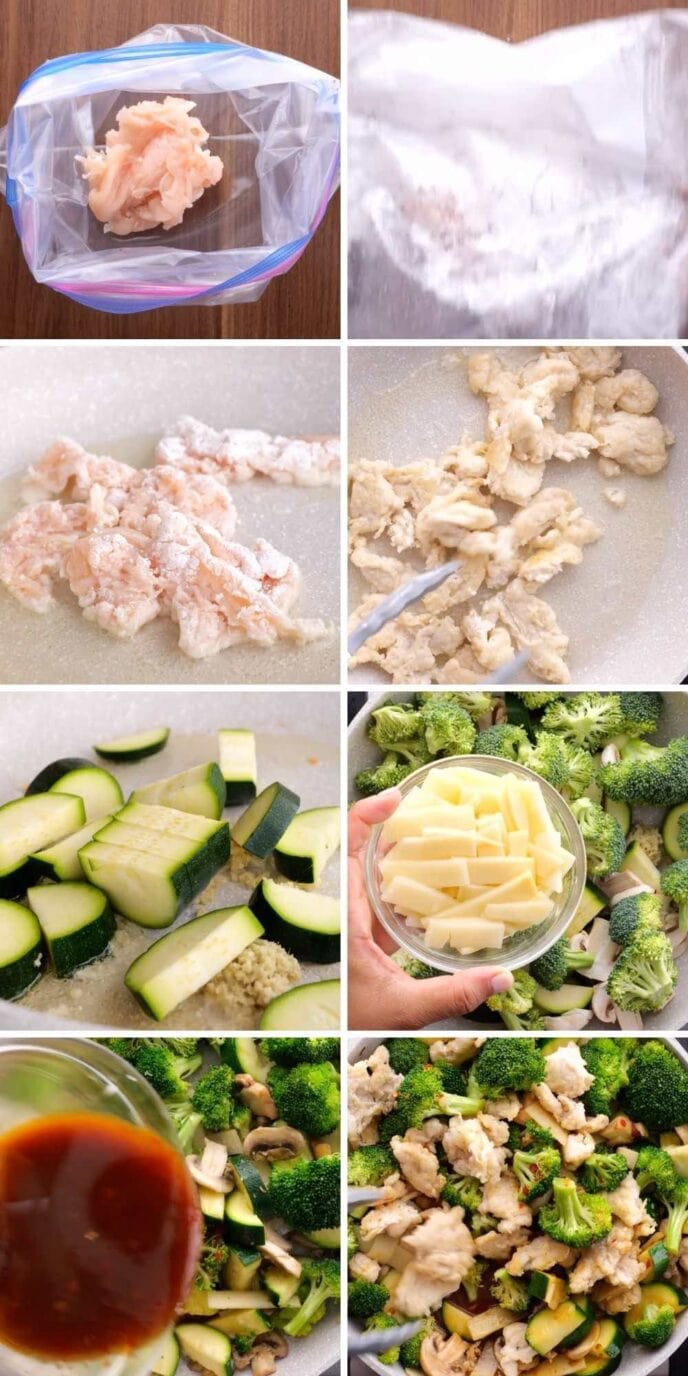 Hunan Chicken - Dinner, then Dessert