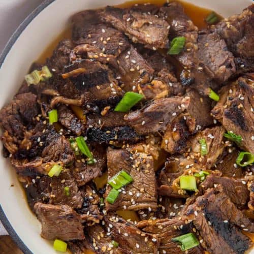 Easy Mongolian Beef Recipe - Dinner, then Dessert
