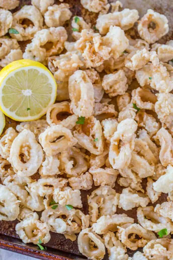 Crispy Fried Calamari Recipe - Dinner, then Dessert