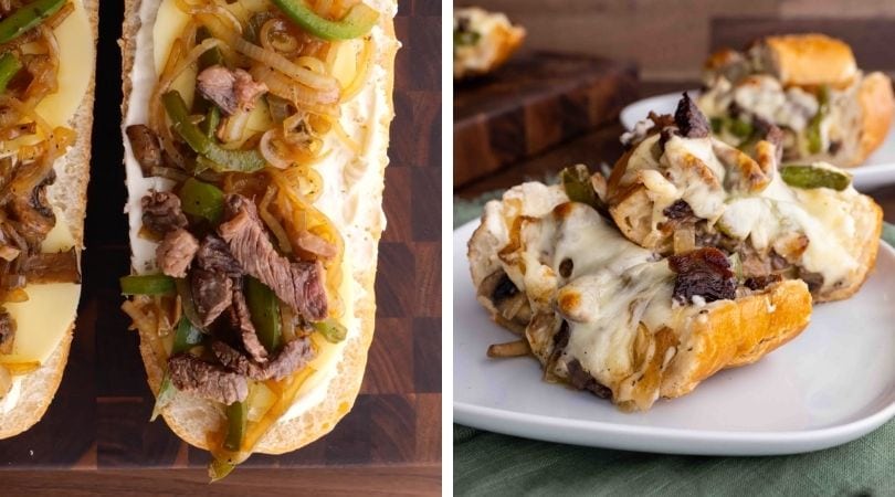 Tagdinner Then Dessert Philly Cheesesteak Cheesy Bread