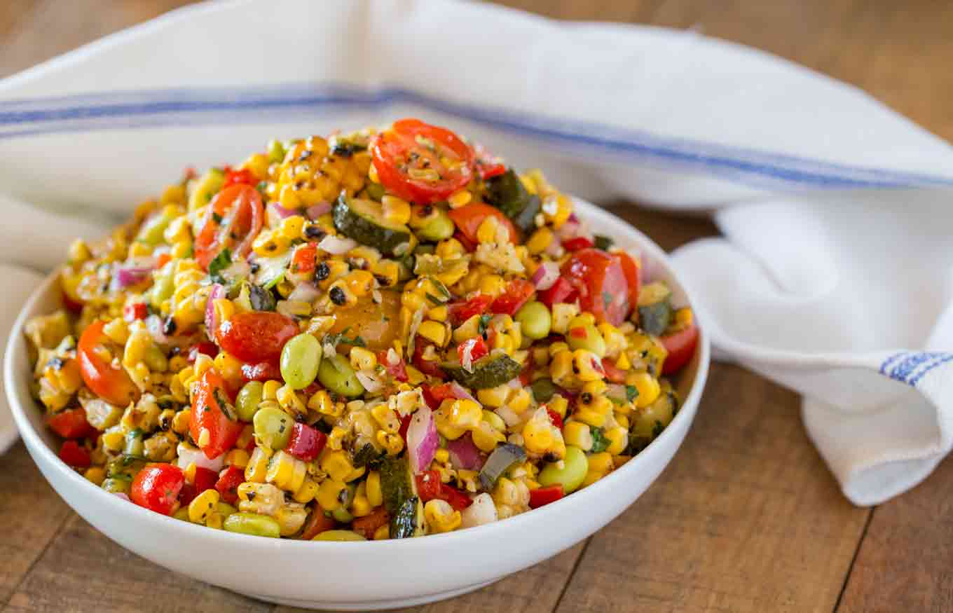 Corn Succotash - Dinner, then Dessert
